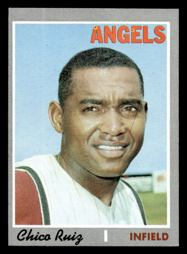1970 Topps #606 Chico Ruiz Very Good - Scottsdale Cards 2021