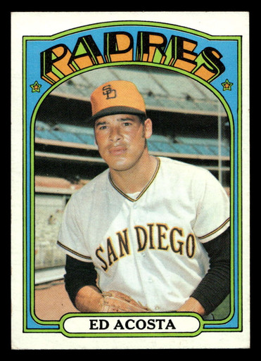 1972 Topps #123 Ed Acosta Ex-Mint ID: 421322 - Scottsdale Cards