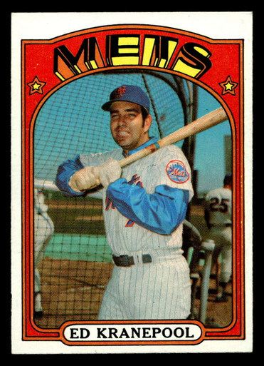 1972 Topps #181 Ed Kranepool Ex-Mint ID: 421499 - Scottsdale Cards 2021