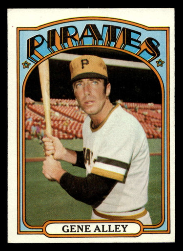 1972 Topps #286 Gene Alley Excellent+ - Scottsdale Cards 2021
