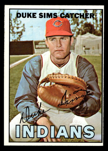 1967 Topps #3 Duke Sims Near Mint ID: 423042 - Scottsdale Cards 2021