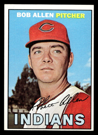 1967 Topps #24 Bob Allen Ex-Mint ID: 423116 - Scottsdale Cards 2021