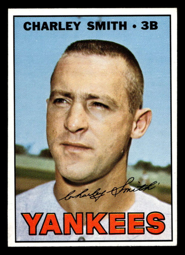 1967 Topps #257 Charley Smith Ex-Mint ID: 423815 - Scottsdale Cards 2021
