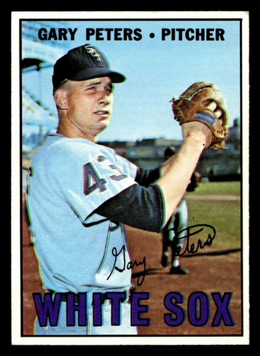 1967 Topps #310 Gary Peters Ex-Mint ID: 423989 - Scottsdale Cards 2021