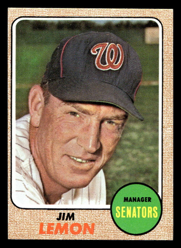 1968 Topps #341 Jim Lemon MG Ex-Mint ID: 425508 - Scottsdale Cards 2021