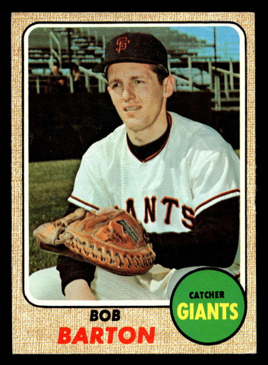 1968 Topps #351 Bob Barton Excellent+ . - Scottsdale Cards