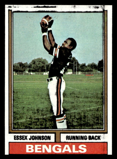 1974 Topps #35 Essex Johnson VG-EX - Scottsdale Cards 2021