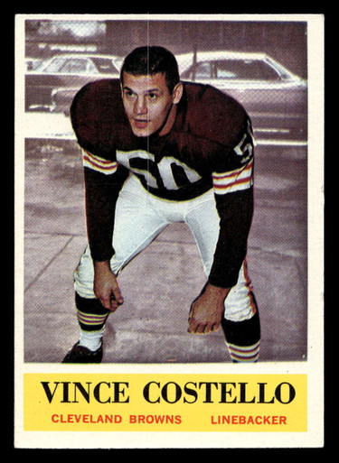 1964 Philadelphia #32 Vince Costello Ex-Mint ID: 436682 - Scottsdale ...