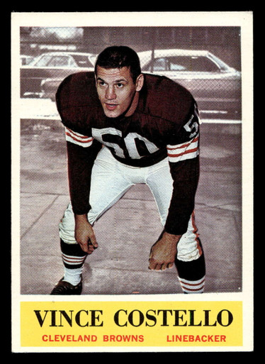 1964 Philadelphia #32 Vince Costello Ex-Mint ID: 436683 - Scottsdale ...