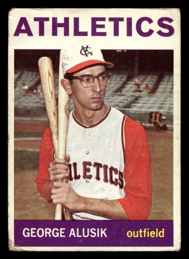1964 Topps #431 George Alusik Poor - Scottsdale Cards 2021