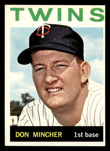 1964 Topps #542 Don Mincher Ex-Mint high # - Scottsdale Cards 2021