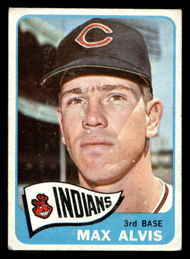 1965 Topps #185 Max Alvis VG-EX - Scottsdale Cards 2021