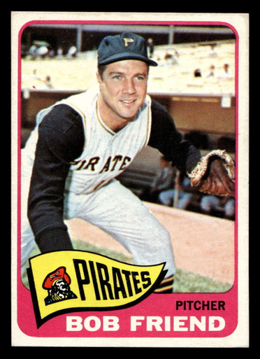 1965 Topps #392 Bob Friend Ex-Mint HIGH # ID: 438512 - Scottsdale Cards ...