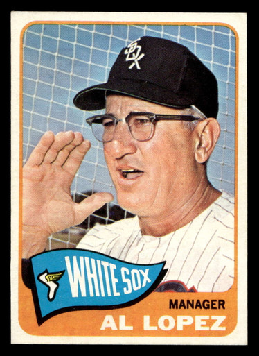 1965 Topps #414 Al Lopez MG Ex-Mint HIGH # - Scottsdale Cards 2021