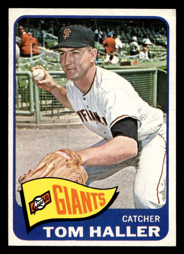 1965 Topps #465 Tom Haller Near Mint HIGH # - Scottsdale Cards