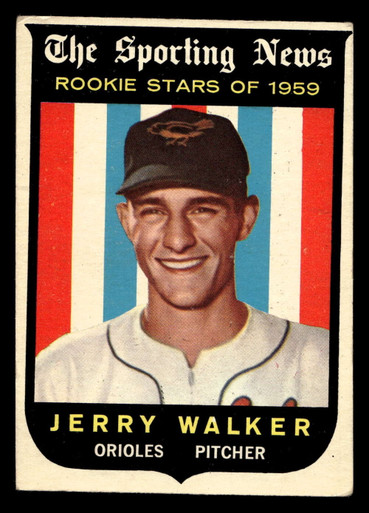 1959 Topps #144 Jerry Walker Excellent ID: 438872 - Scottsdale Cards 2021