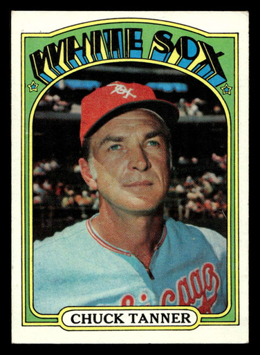 1972 Topps #98 Chuck Tanner MG Very Good - Scottsdale Cards 2021