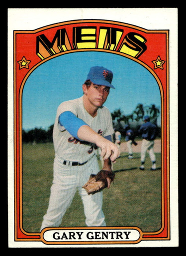 1972 Topps #105 Gary Gentry Very Good - Scottsdale Cards