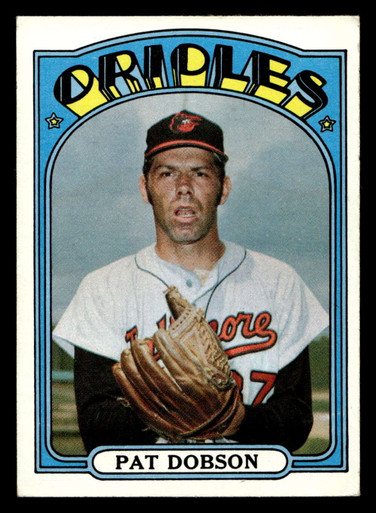 1972 Topps #140 Pat Dobson Very Good - Scottsdale Cards 2021