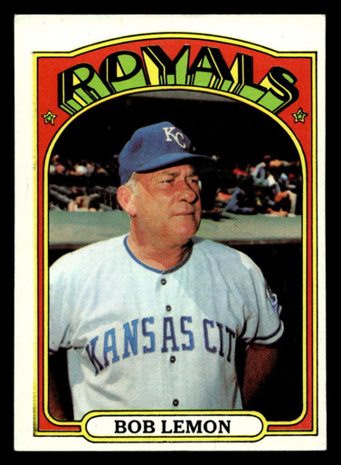 1972 Topps #449 Bob Lemon MG Excellent+ ID: 442679 - Scottsdale Cards 2021