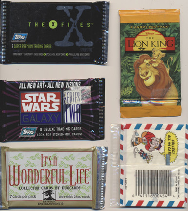 c-2000's Lot Of 10 Unopened Wax Packs SPECIAL #*sku36367