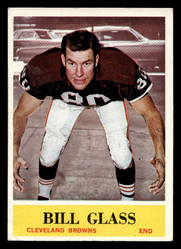 1964 Philadelphia #34 Bill Glass VG-EX - Scottsdale Cards 2021