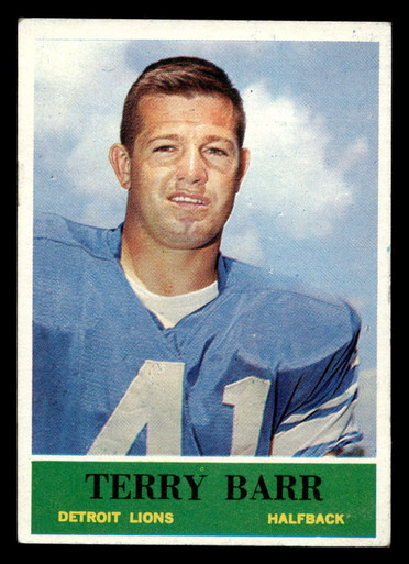 1964 Philadelphia #57 Terry Barr Excellent - Scottsdale Cards 2021