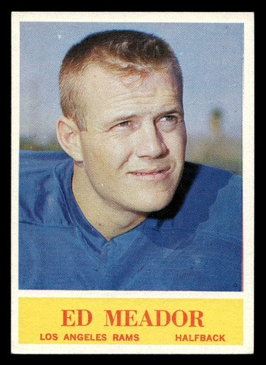 1964 Philadelphia #90 Ed Meador Ex-Mint ID: 445706 - Scottsdale Cards 2021