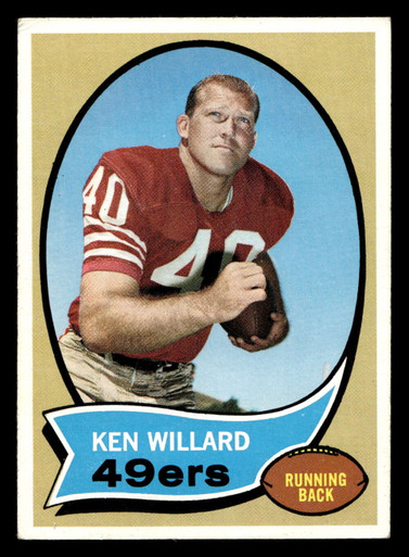 1970 Topps #217 Ken Willard VG-EX - Scottsdale Cards 2021