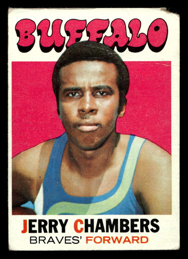1971-72 Topps #13 Jerry Chambers Poor - Scottsdale Cards 2021
