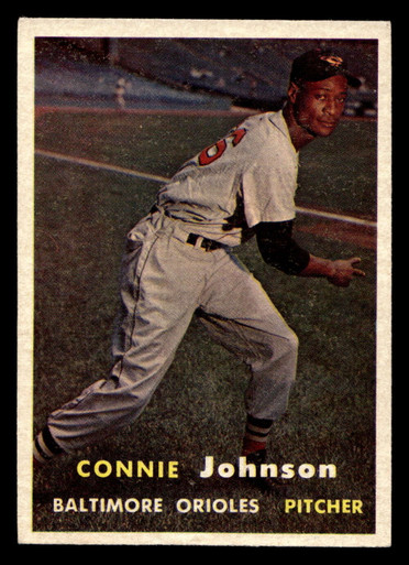 1957 Topps #43 Connie Johnson Excellent+ ID: 453270 - Scottsdale Cards
