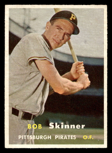 1957 Topps #209 Bob Skinner Ex-Mint - Scottsdale Cards 2021