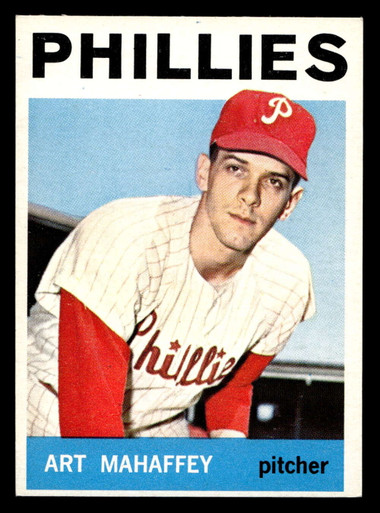 1964 Topps #104 Art Mahaffey Ex-Mint - Scottsdale Cards 2021