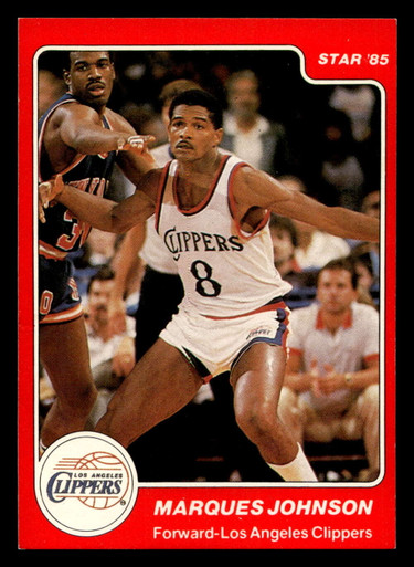 1984-85 Star #13 Marques Johnson Near Mint+ - Scottsdale Cards 2021