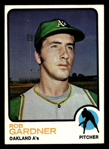 1973 Topps #222 Rob Gardner Excellent+ - Scottsdale Cards 2021