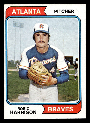 1974 Topps #298 Roric Harrison Ex-Mint ID: 464035 - Scottsdale Cards 2021