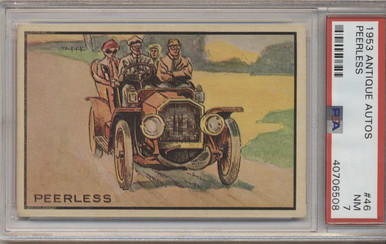 1953 Antique Autos #46 Peerless PSA 7 NM #*sku36444