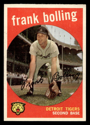 1959 Topps #280 Frank Bolling Ex-Mint ID: 467020 - Scottsdale Cards 2021