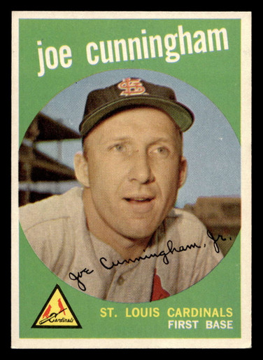1959 Topps #285 Joe Cunningham Ex-Mint - Scottsdale Cards 2021