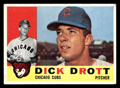 1960 Topps #27 Dick Drott Very Good ID: 467485 - Scottsdale Cards 2021
