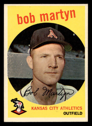 1959 Topps #41 Bob Martyn Ex-Mint ID: 468259 - Scottsdale Cards 2021