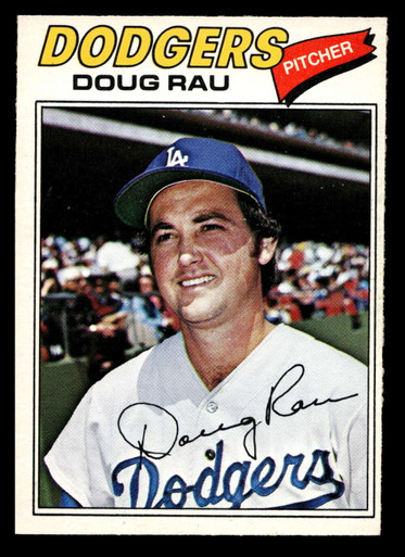 1977 O-Pee-Chee #128 Doug Rau Near Mint+ OPC - Scottsdale Cards 2021