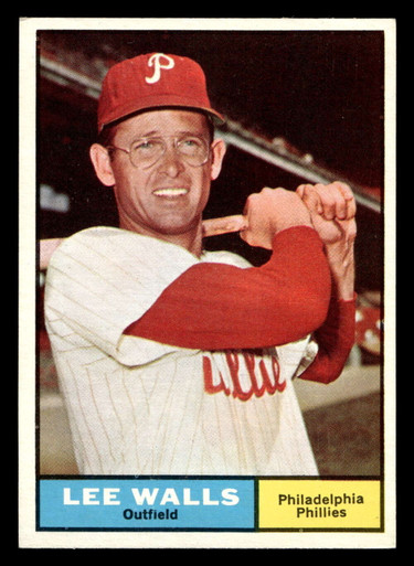 1961 Topps #78 Lee Walls Ex-Mint ID: 469299 - Scottsdale Cards