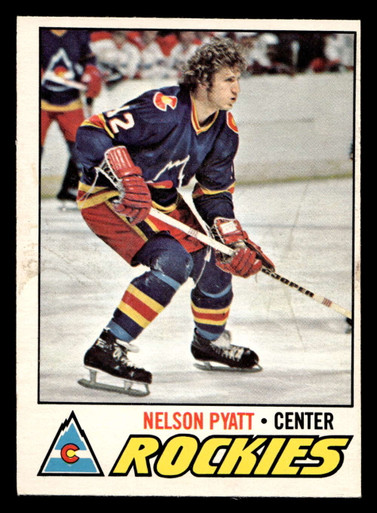 1977-78 O-Pee-Chee #252 Nelson Pyatt Ex-Mint OPC - Scottsdale Cards 2021