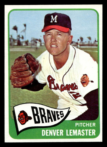 1965 Topps #441 Denny LeMaster Ex-Mint SET BREAK - Scottsdale Cards 2021
