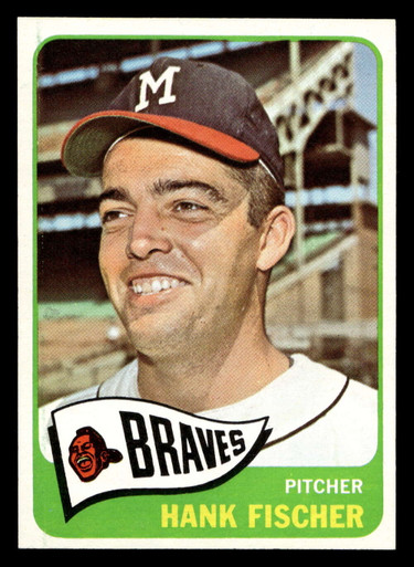 1965 Topps #585 Hank Fischer NM-Mint SET BREAK - Scottsdale Cards 2021