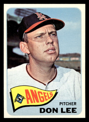 1965 Topps #595 Don Lee NM-Mint SET BREAK - Scottsdale Cards 2021