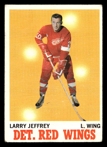 1970-71 Topps #28 Larry Jeffrey Excellent - Scottsdale Cards