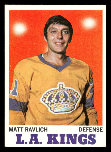 1970-71 Topps #32 Matt Ravlich Excellent+ Writing On Back - Scottsdale ...
