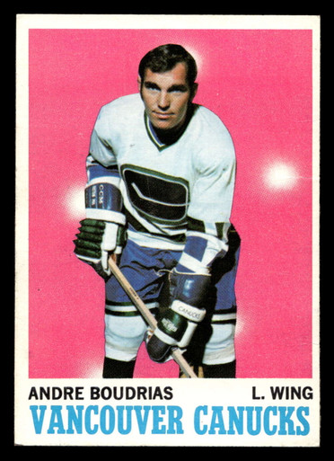 1970-71 Topps #121 Andre Boudrias Very Good - Scottsdale Cards 2021